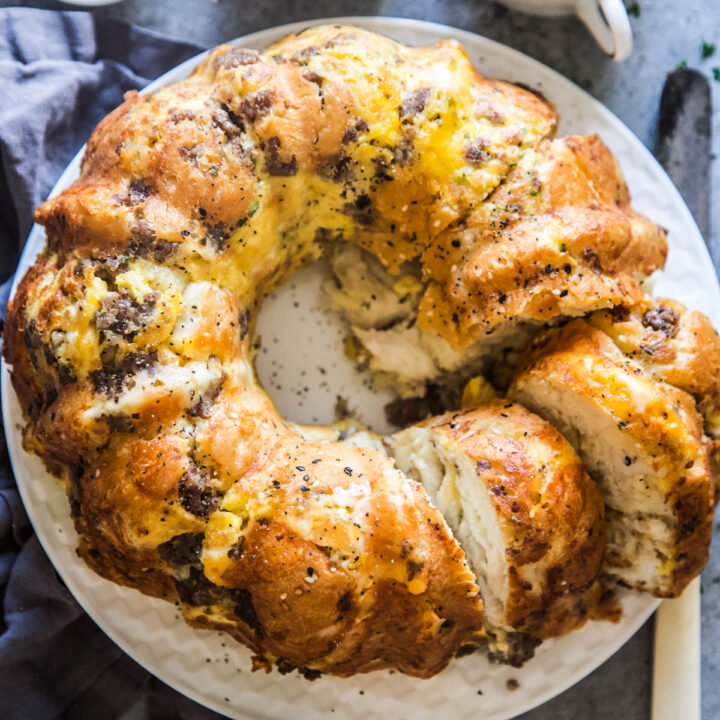 Savory Breakfast Monkey Bread