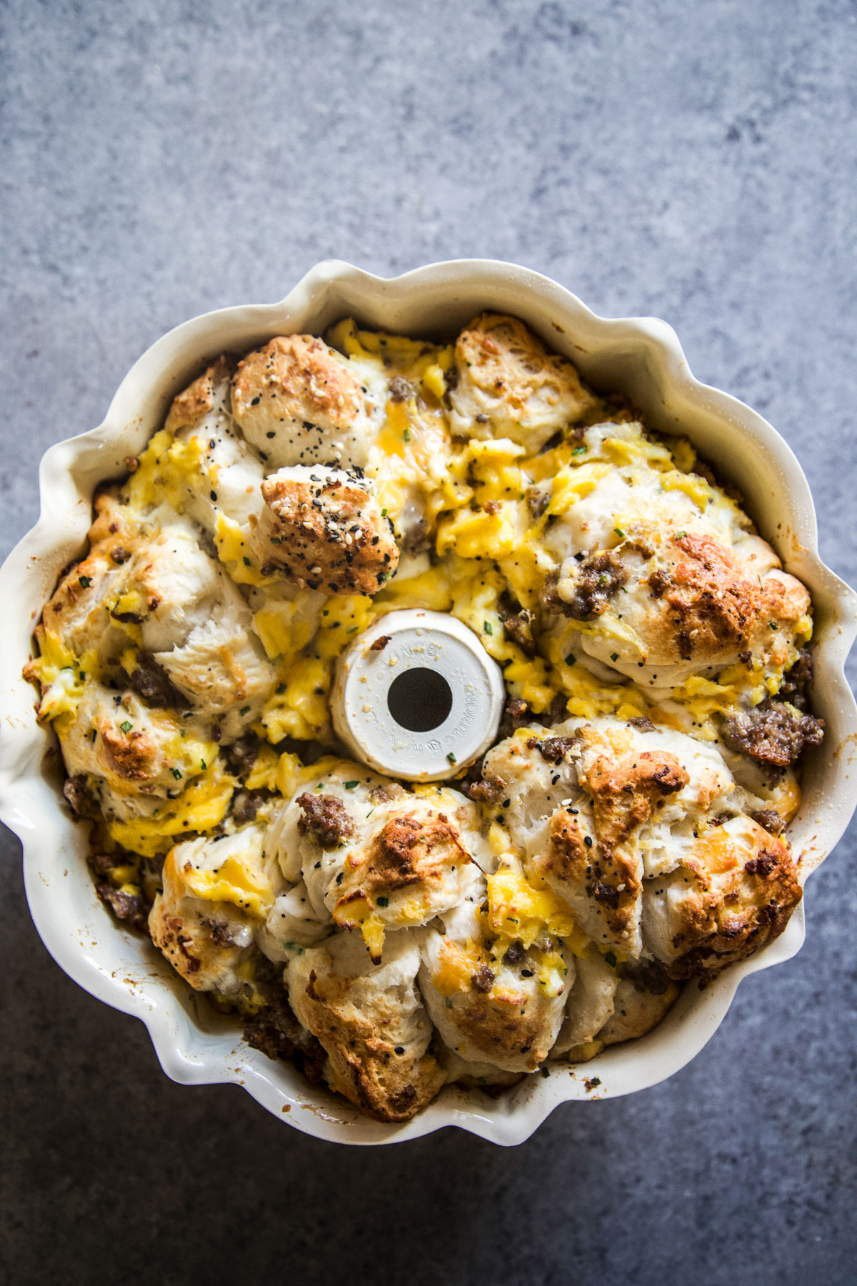 Savory Breakfast Monkey Bread