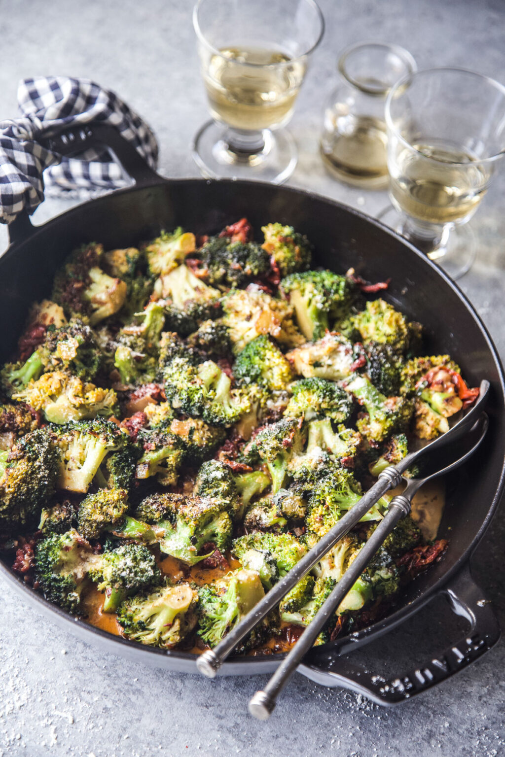 Easy Mary Me Skillet Broccoli