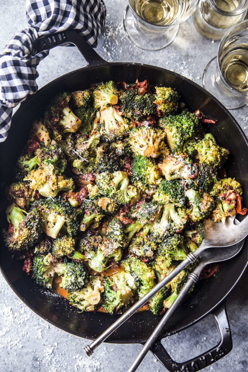 Easy Mary Me Skillet Broccoli
